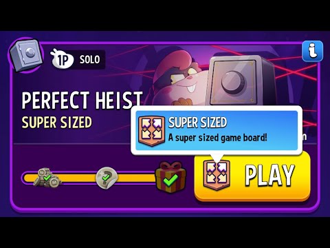 Super Sized Perfect Heist Solo Challenge 1250 SE UFO Match Masters ...