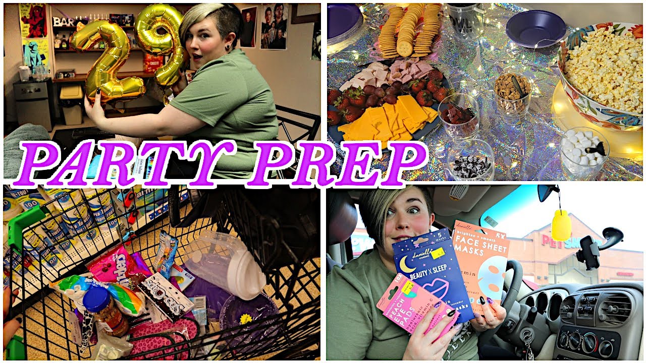 The Ultimate Adult Slumber Party On A Budget Setting Up My 29th Birthday Girls Night Youtube