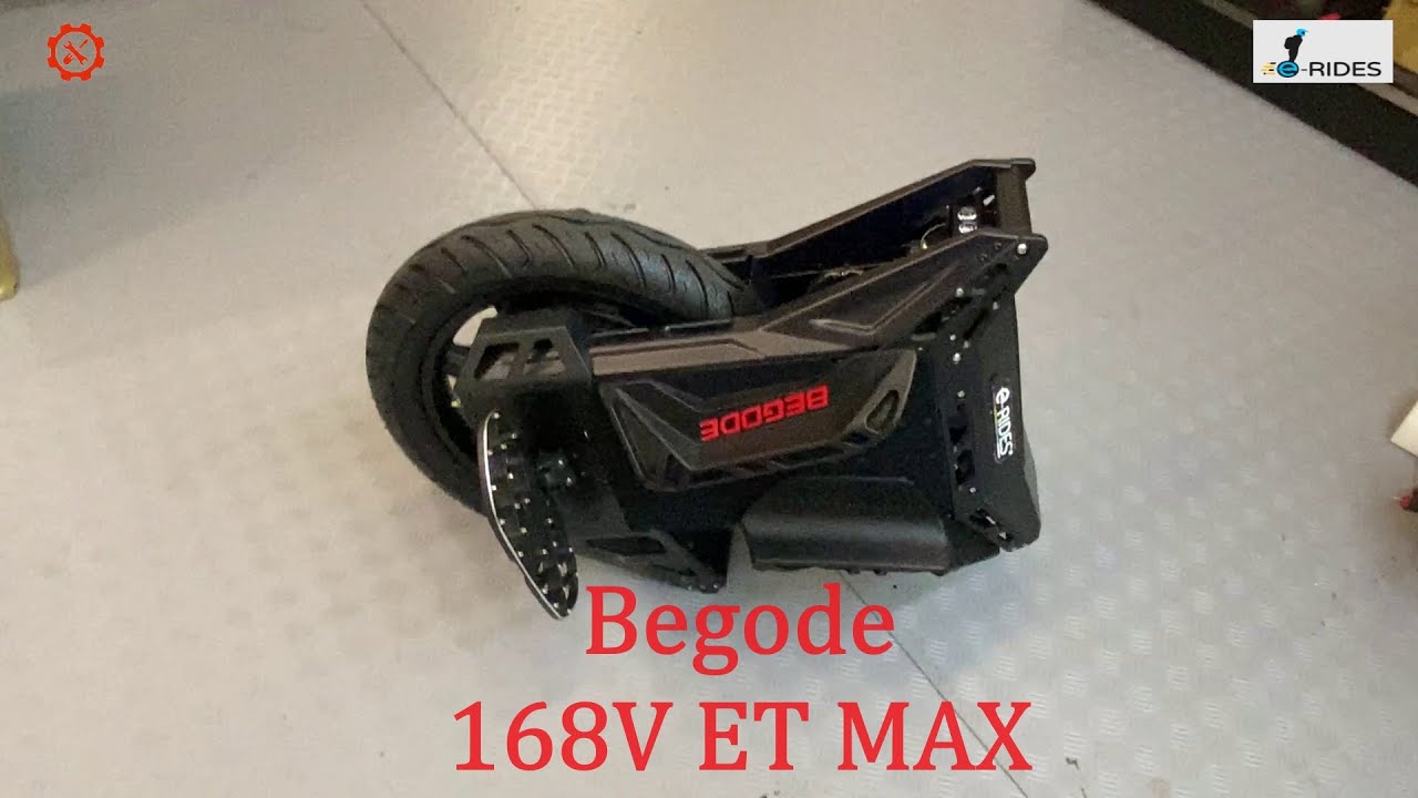 Begode ET Max Quality Check. e-rides EUC Upgrades - YouTube