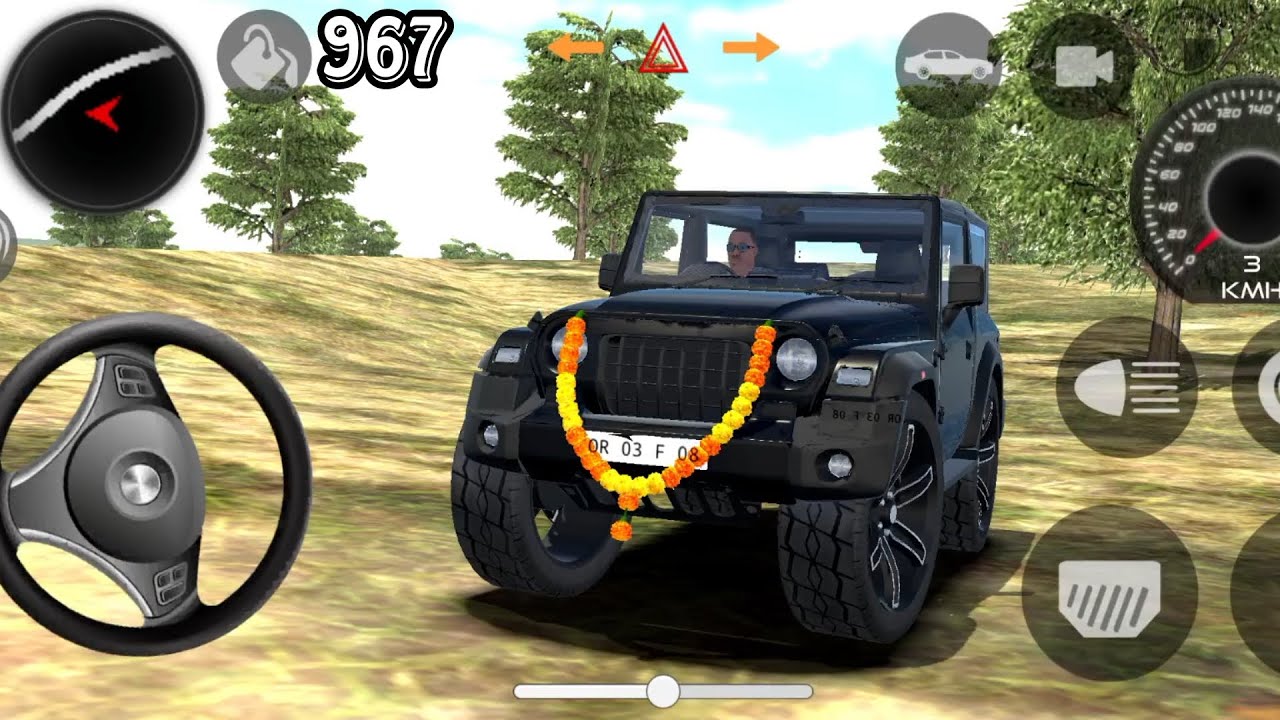LIVE STREAM GAME 🔥 DOLLAR SONG INDIAN CARS MODIFIED DRIVING 3D THAR 967 ...