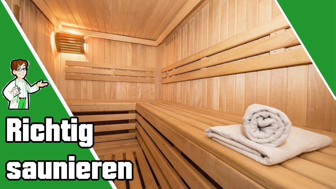 Richtig saunieren - Darum ist die Sauna so gesund 🔥 - YouTube