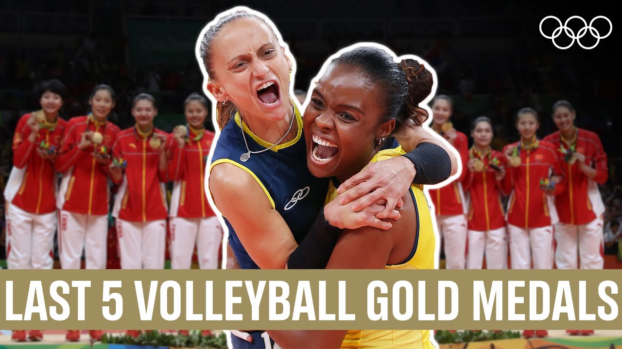 Women's Volleyball 🏐Last 5 Champions! - YouTube