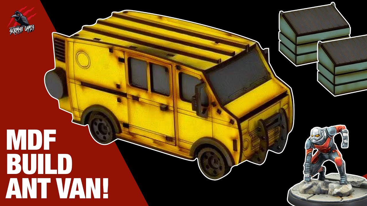 Marvel Crisis Protocol - Ant Van Unboxing & Build - PLUS a Scale ...