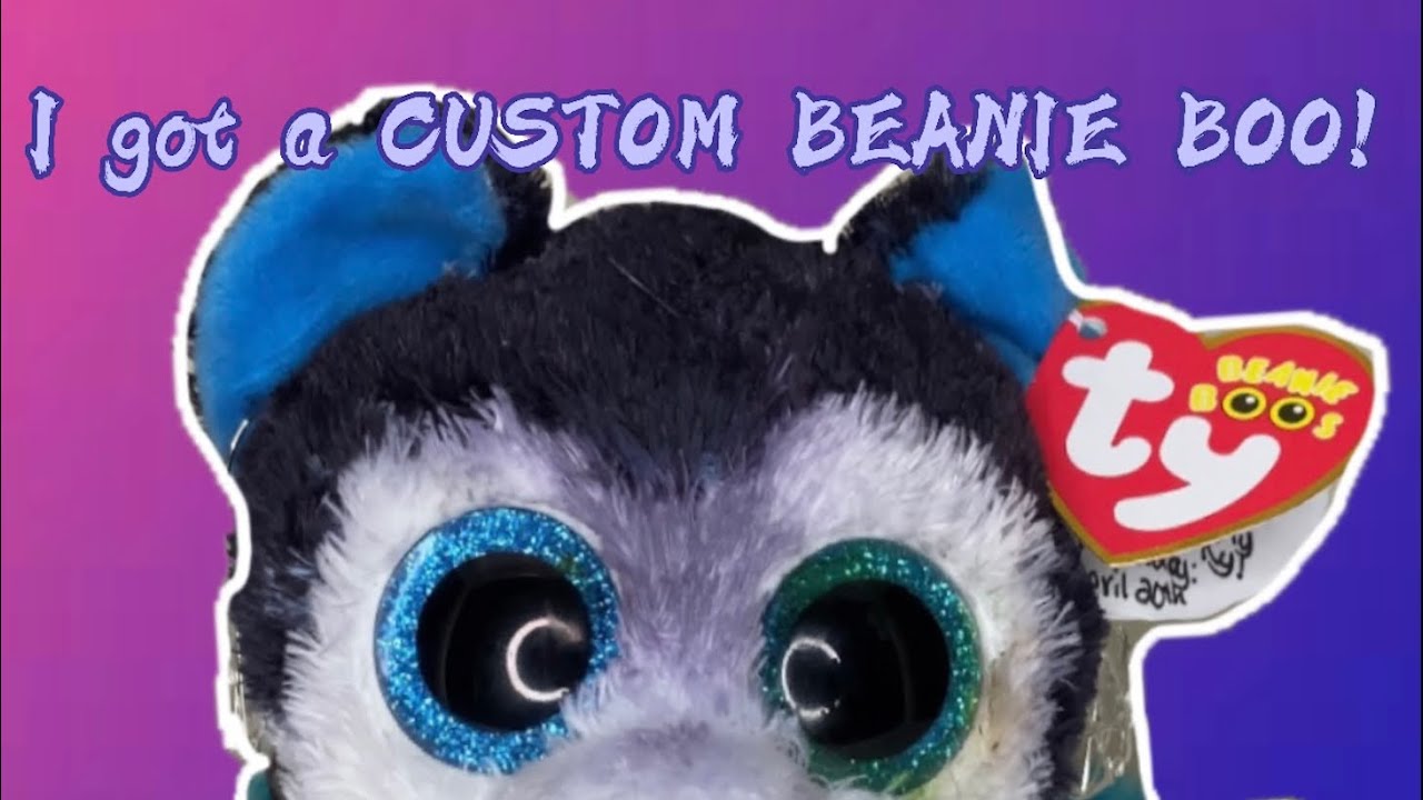 I Got A CUSTOM BEANIE BOO From Plush Productions! - YouTube
