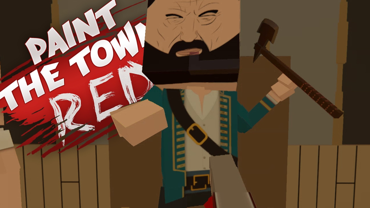 SKYRIM & SPONGEBOB CUSTOM LEVELS | Paint the Town Red (Level Editor ...