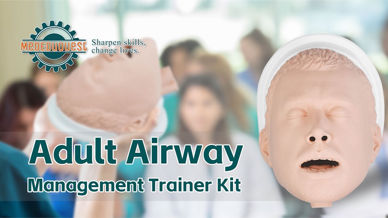 Adult Airway Management Trainer Kit - YouTube