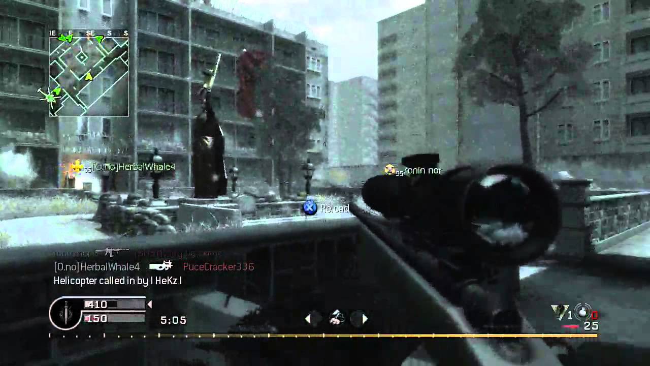 Call Of Duty 4 (Sniping) - YouTube