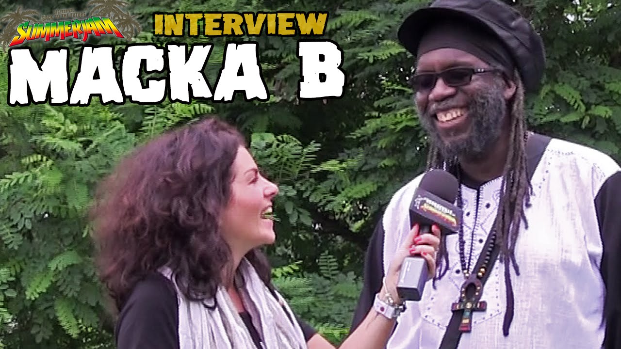 Macka B - Interview @ SummerJam 2016 - YouTube