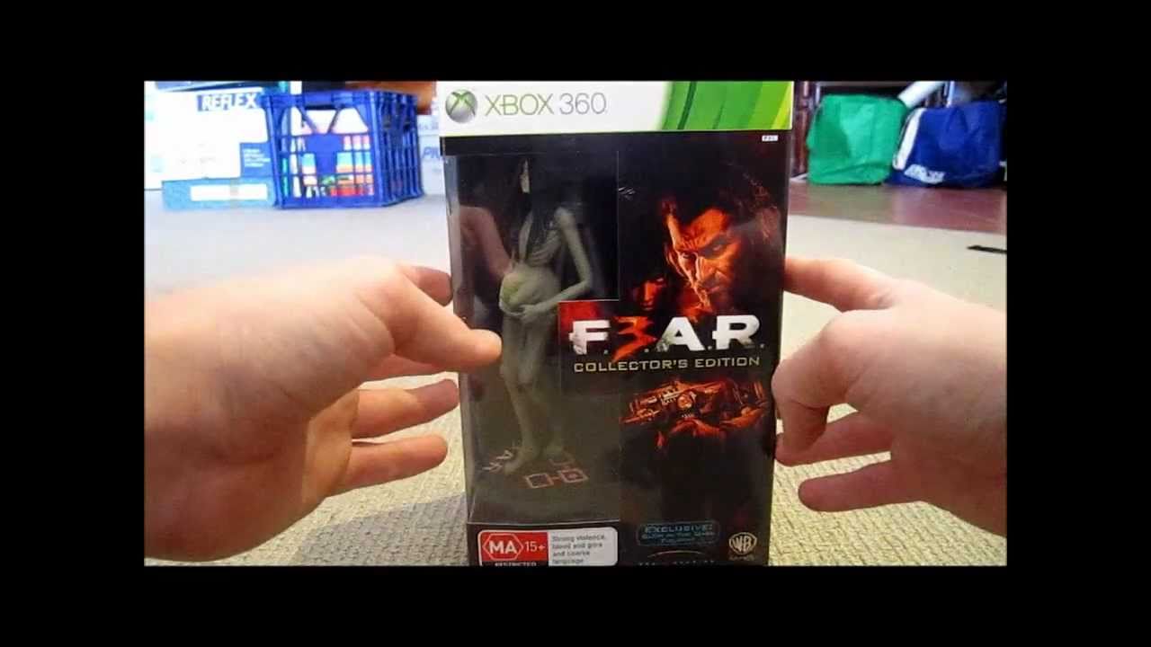 Fear 3 Collectors Edition unboxing! - YouTube