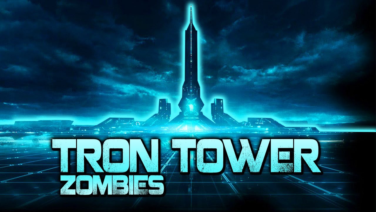 Tron Tower Zombie Challenge (Call of Duty Zombies) - YouTube