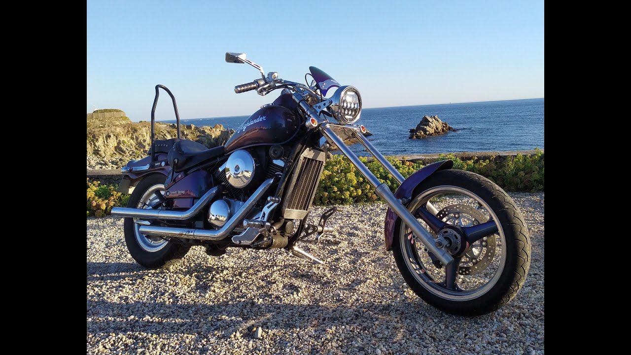 Kawasaki VN 800 Chopper - YouTube