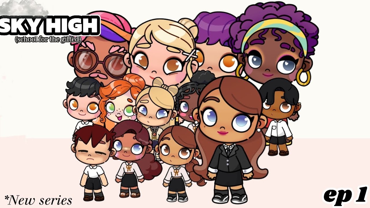 Sky High (school for the gifted) ep 1 : New school year , New school ...