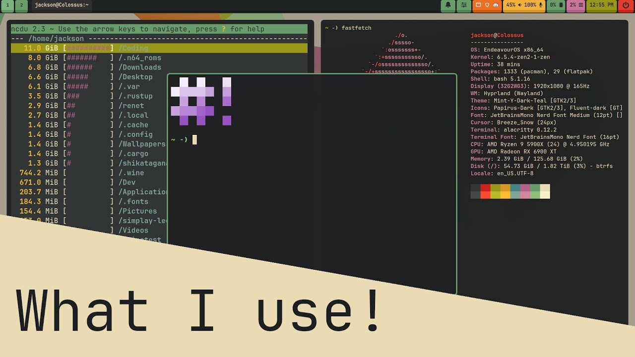 The Software I Use On My Machines - YouTube