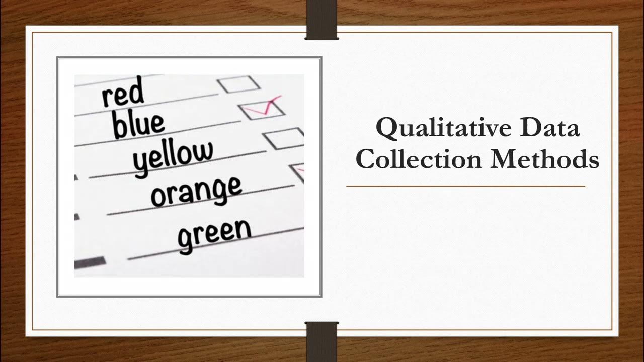 Understanding Ways to Systematically Collect Data - YouTube