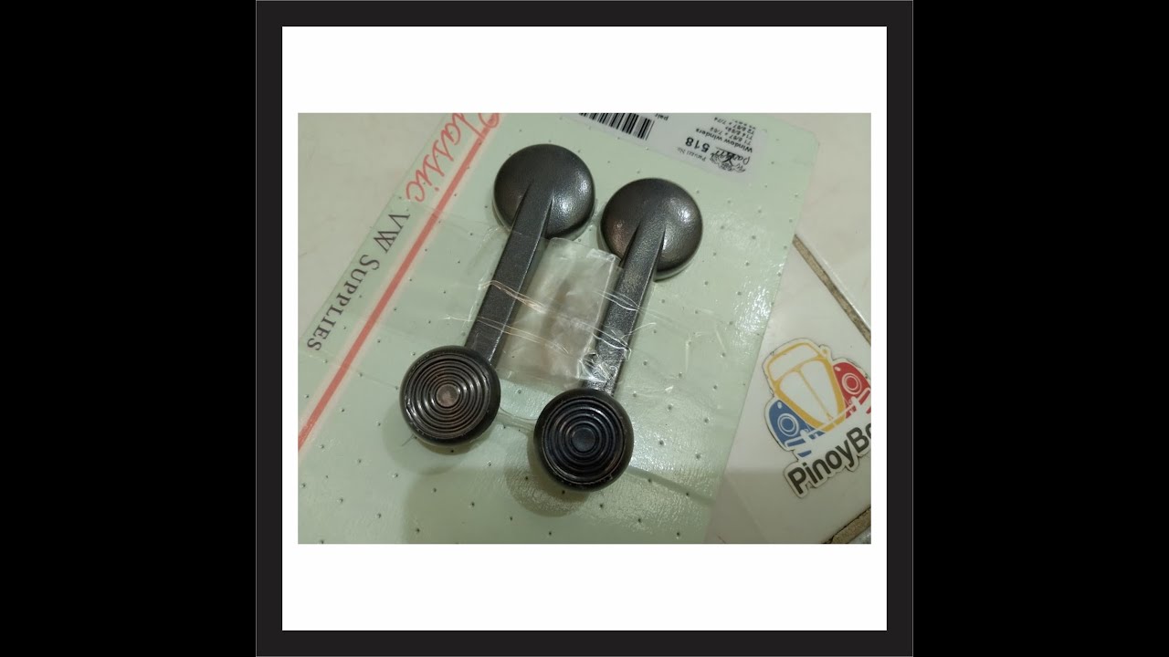 VW Beetle Window Riser 67-69 @PinoyBoks - YouTube