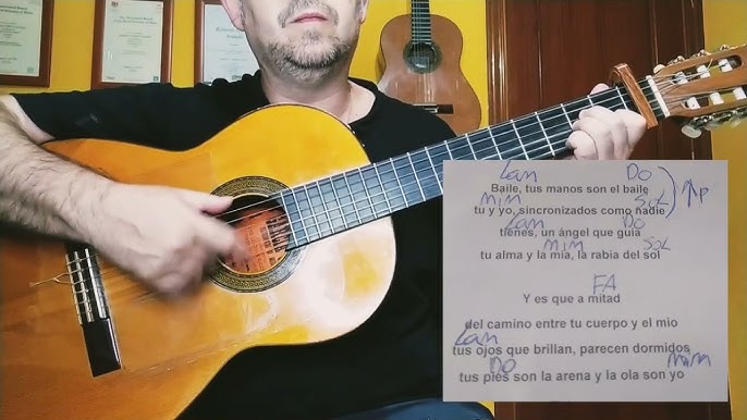 Los Acordes De La Guitarra De Baile