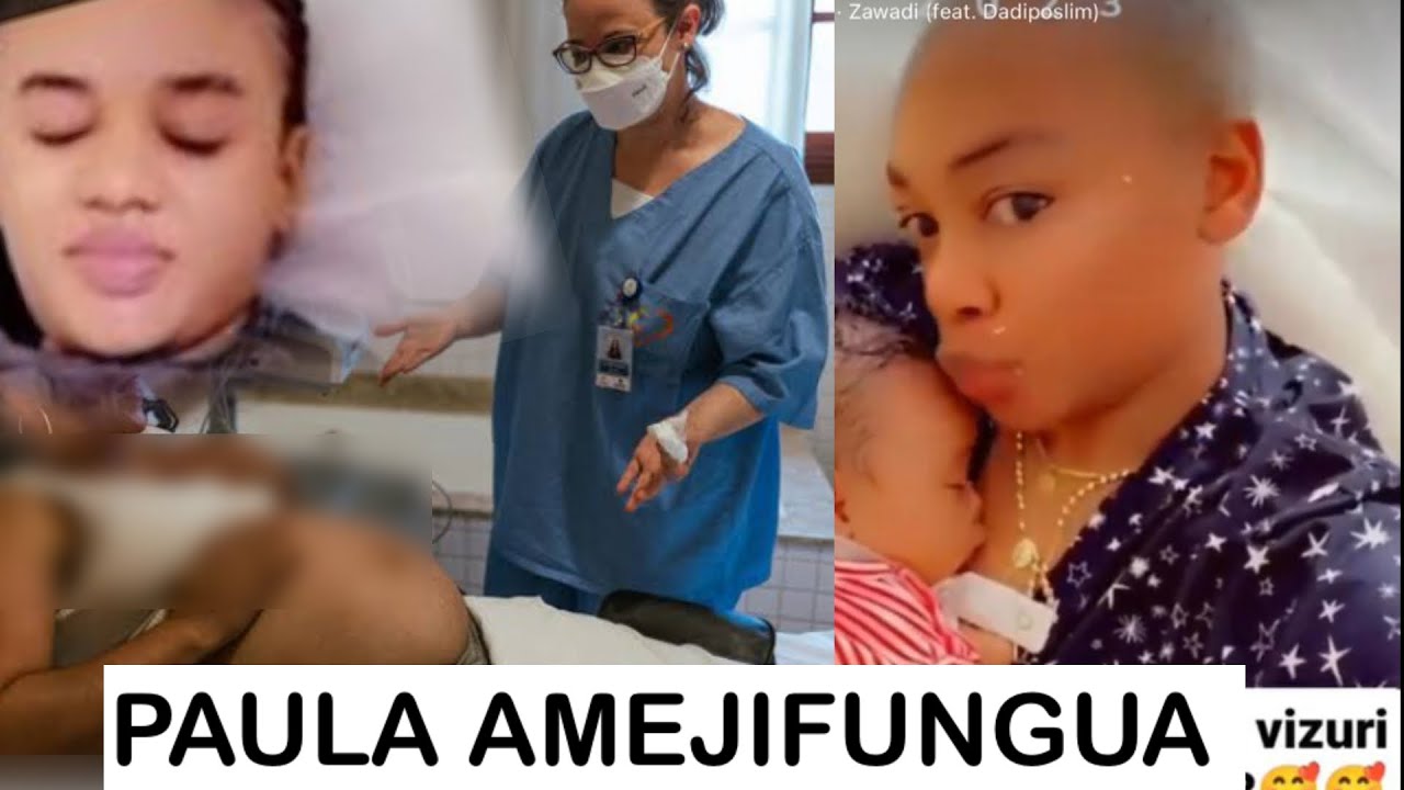 BREAKING NEWS! Paula Kajala Amejifungua, Picha Hii Wakiwa Leba Mchana ...