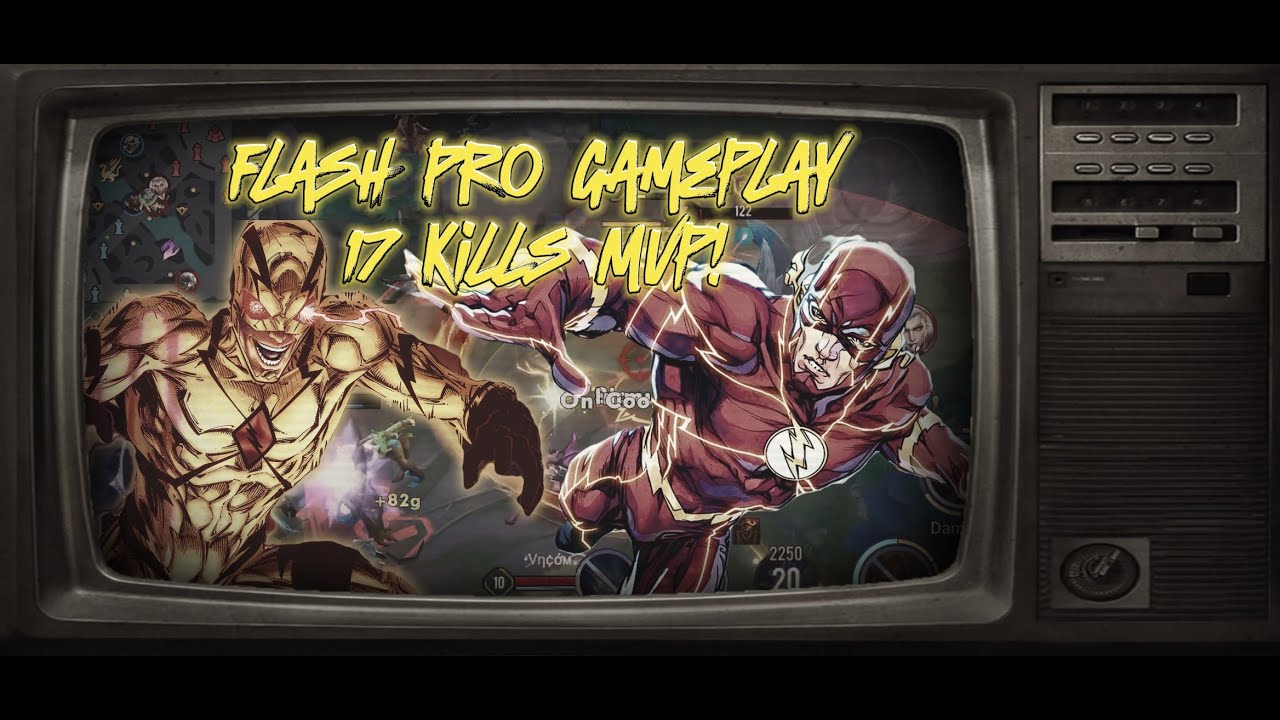 The Flash Pro Gameplay / Legendary Mvp With 17 Kills / Aov Arena of ...