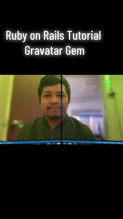 Ruby on Rails Tutorial Gravatar Gem - YouTube