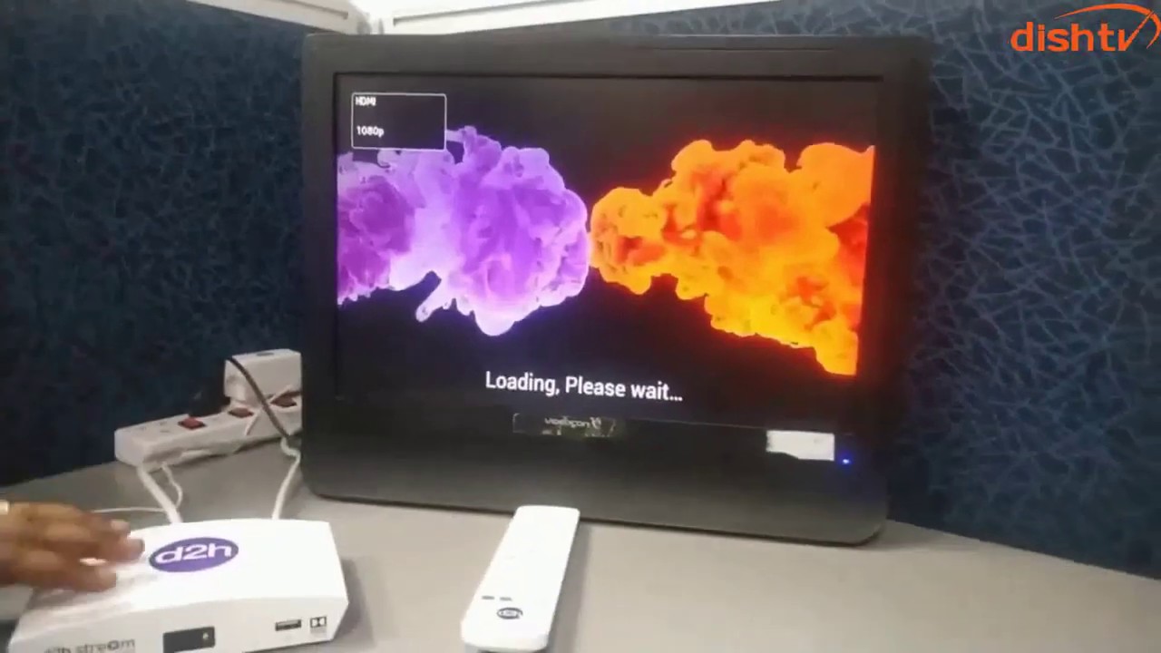 d2h Stream First Time Connectivity with TV | Android Set Top Box - YouTube