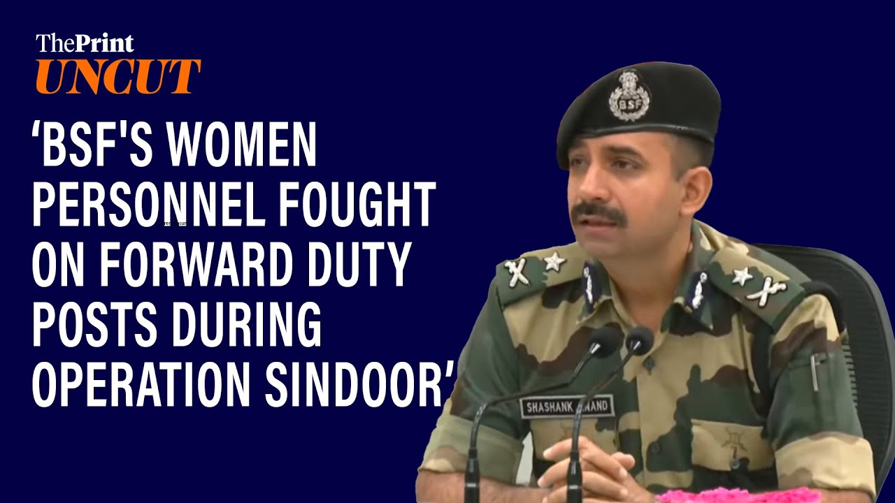 'BSF's women personnel fought on forward duty posts during Op Sindoor ...
