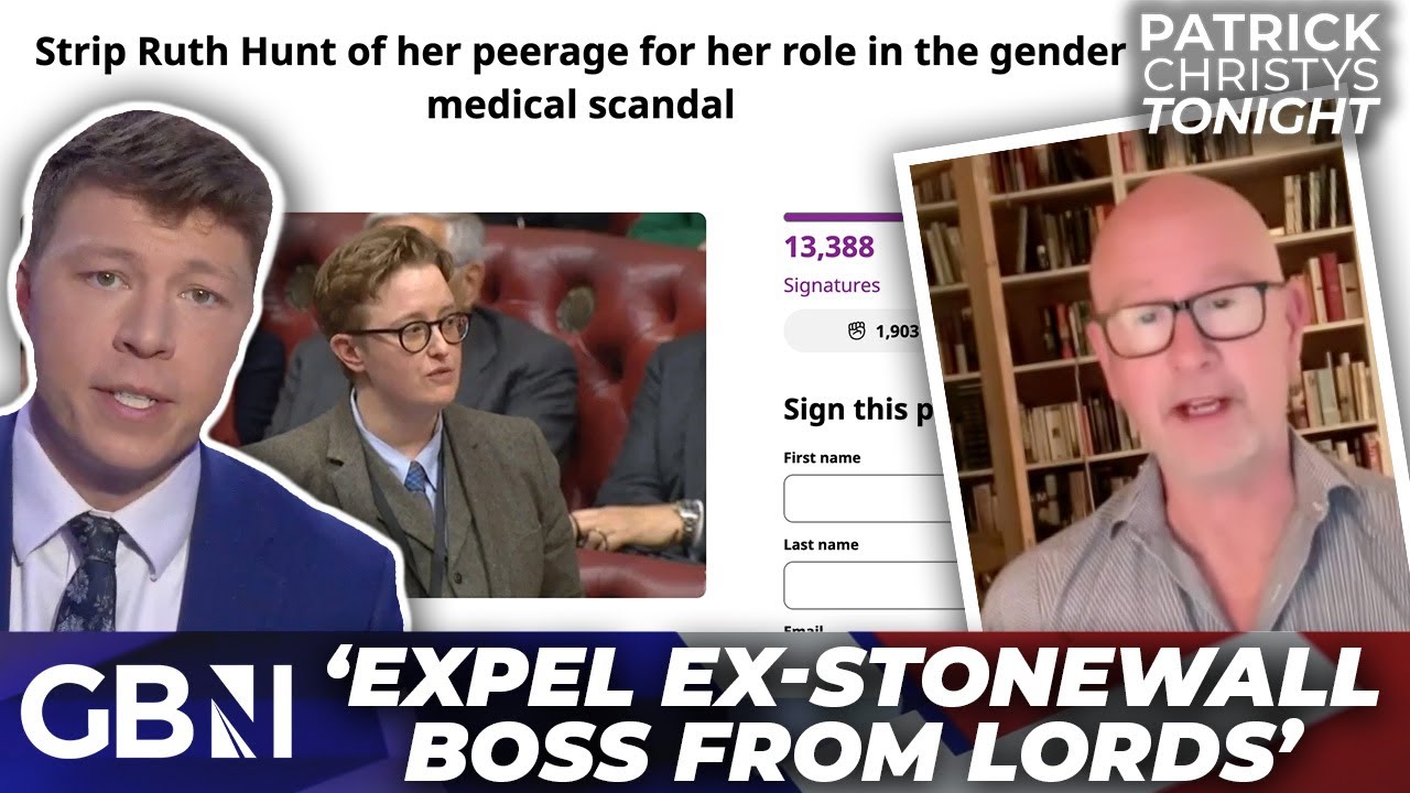 Thousands demand ex-Stonewall boss Ruth Hunt is EXPELLED from Lords ...
