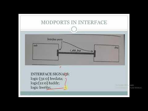 Interface in System Verilog part 2 - YouTube