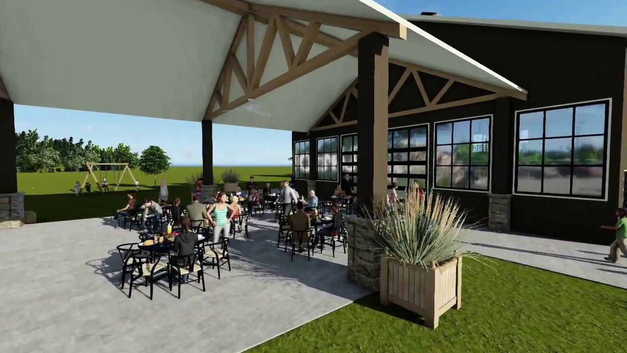 Union 12 Event Center - Exterior fly around virtual tour - YouTube