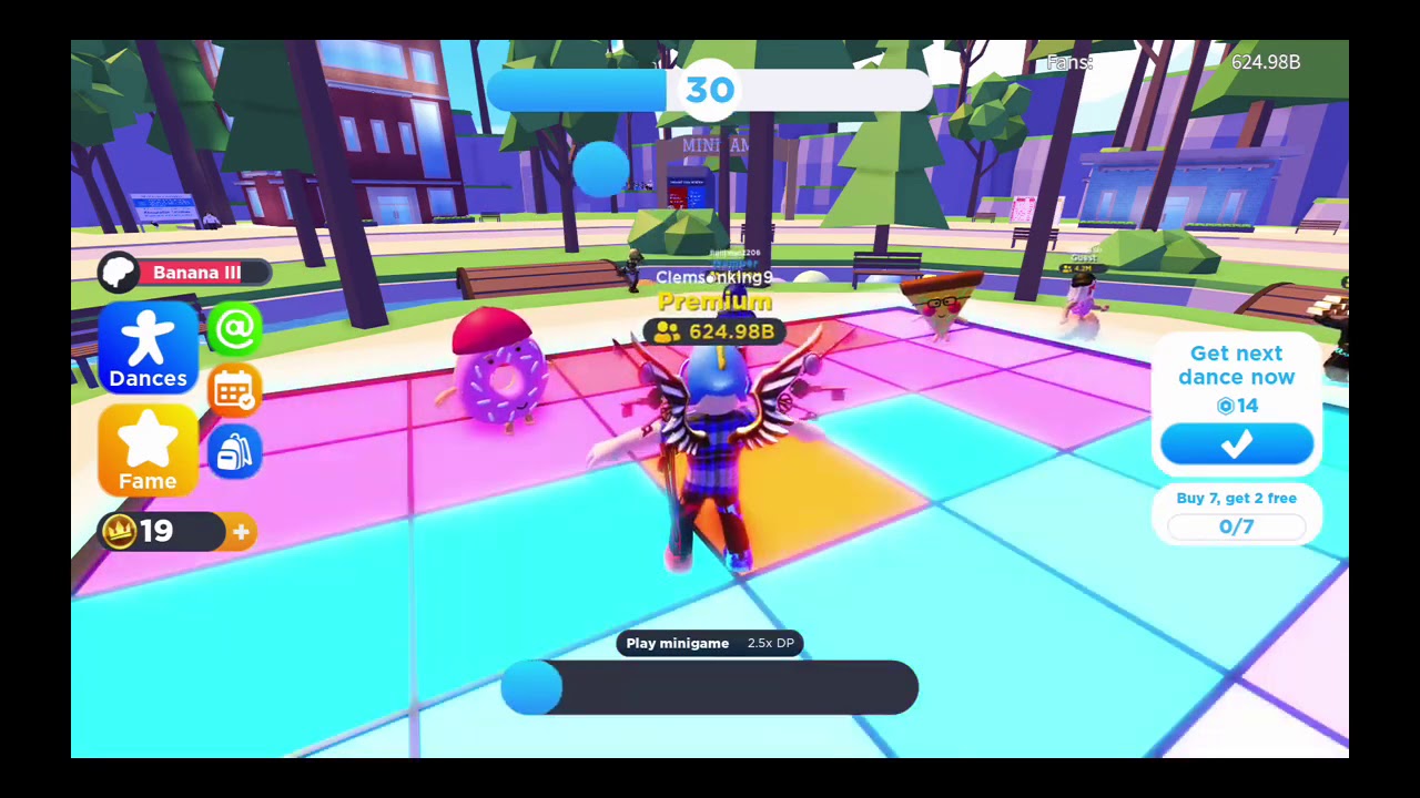 Roblox dancing simulator - YouTube