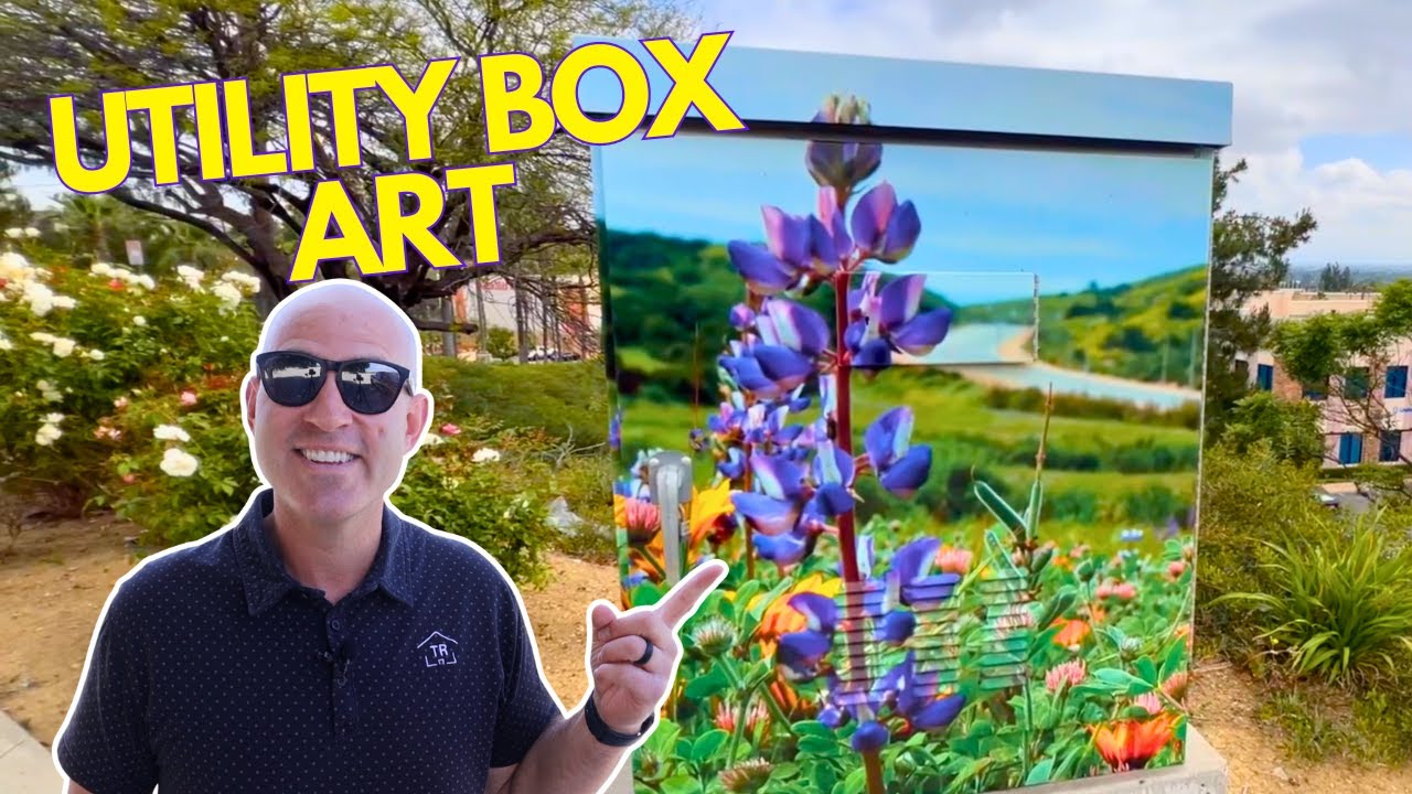 Utility Box Art Program: Beautifying Chino Hills, CA - YouTube