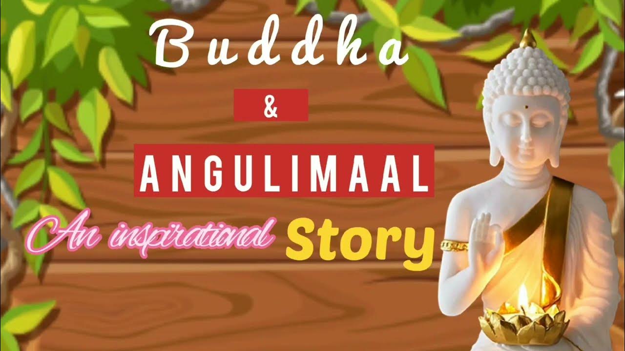 Short story of Buddha and Angulimaal in English| learn English through ...