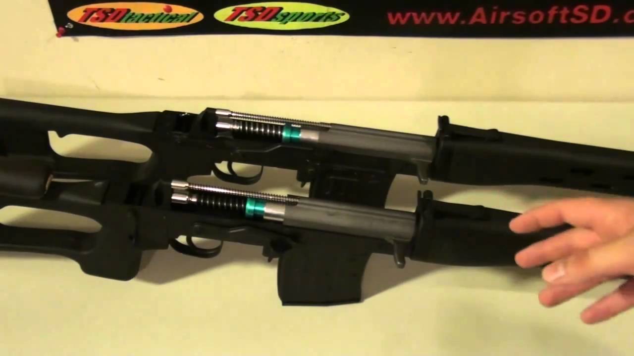 New A&K SVD VS Old A&K SVD - YouTube