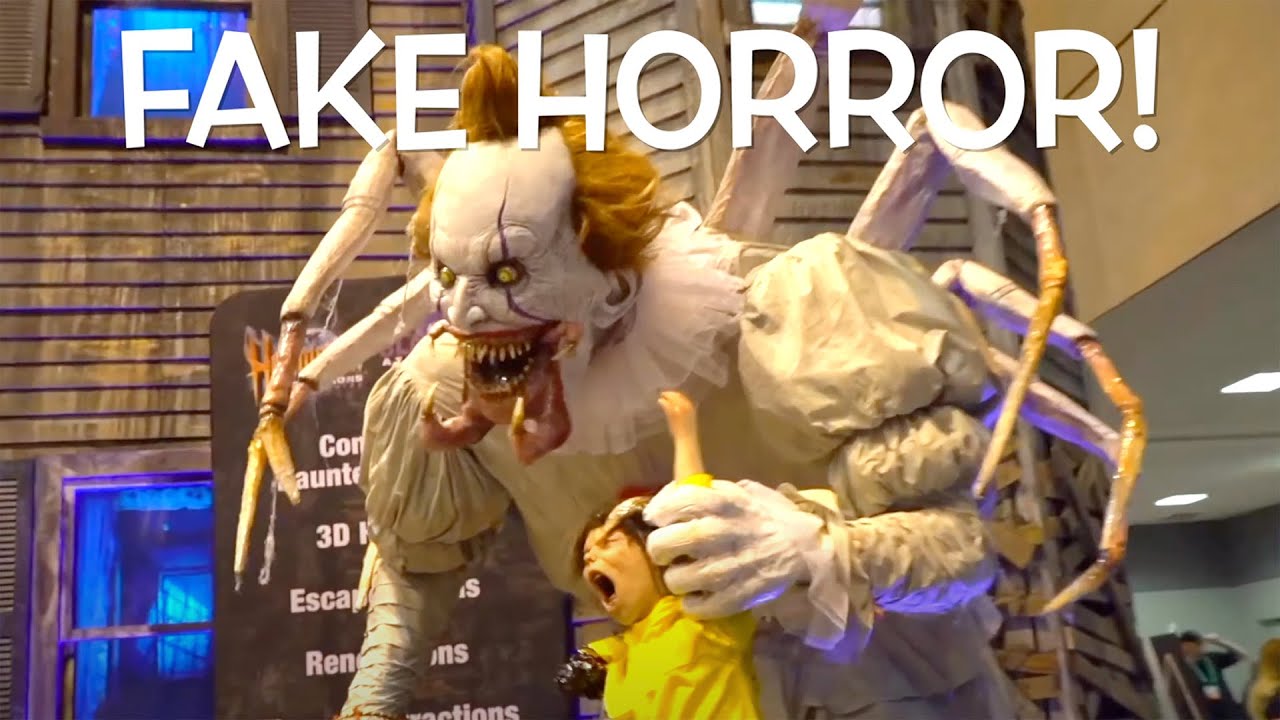 Best Fake Horror Halloween Scares | Animatronics, Props and Actors ...