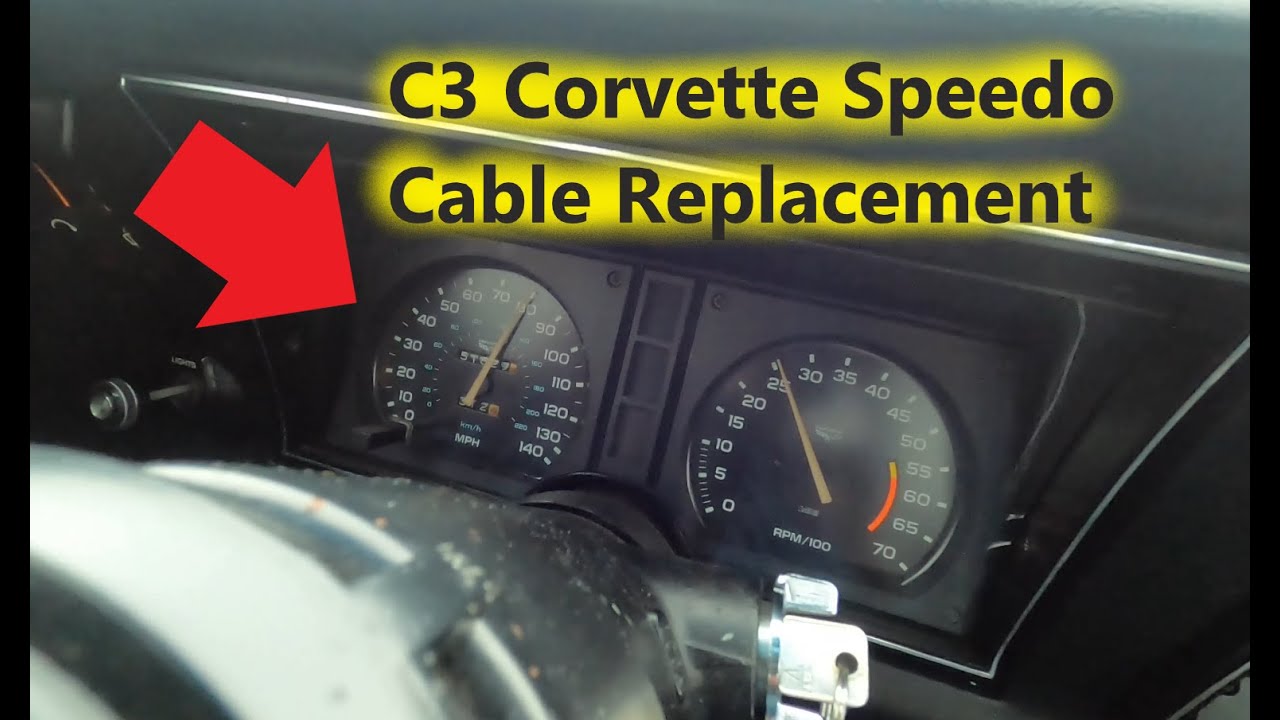 C3 Corvette - Replace Speedo Cable Step By Step - Also Royal Purple is ...