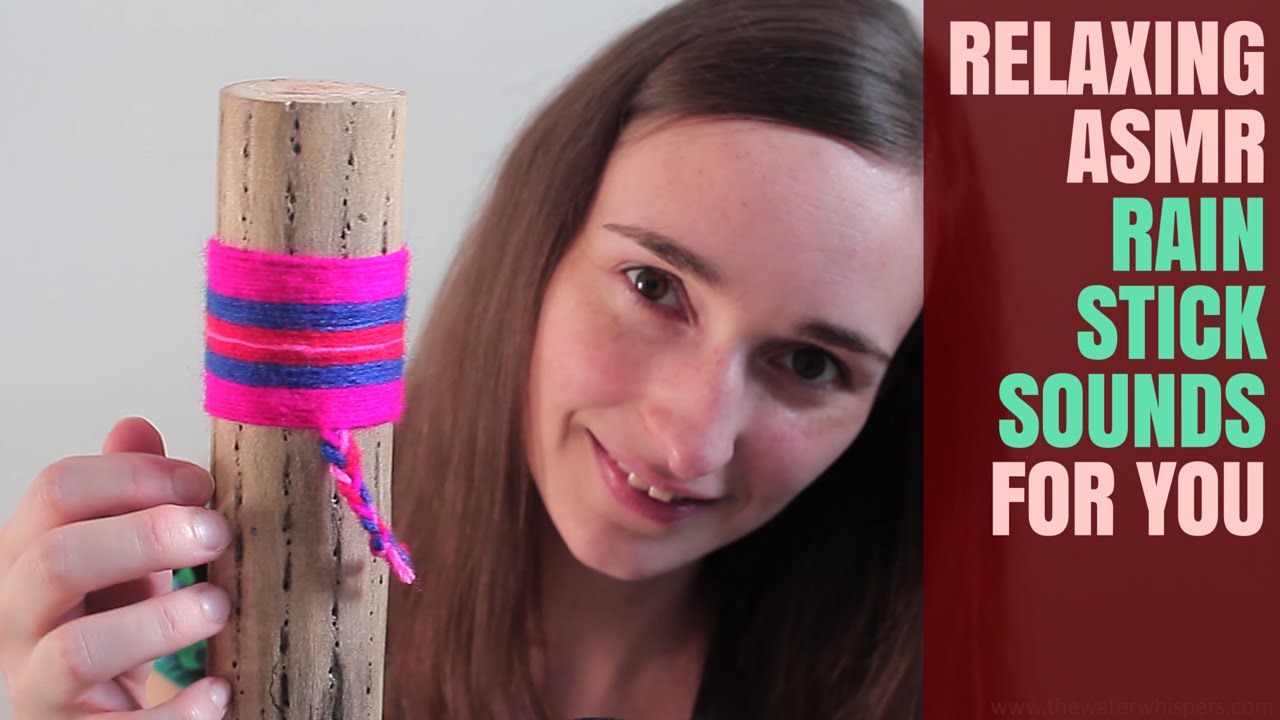 Soft Asmr Rain Stick Sounds With Tapping Scratching Whispering And Soft