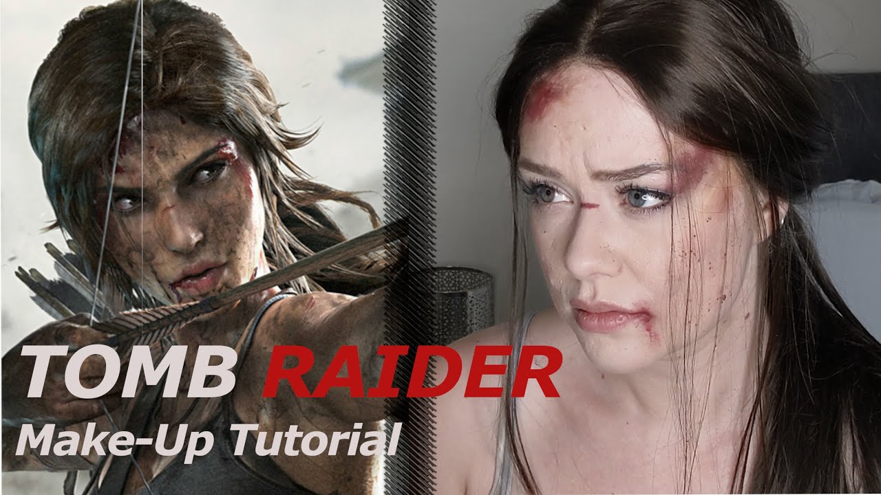 Lara Croft Tomb Raider Cosplay Make-up Tutorial - YouTube