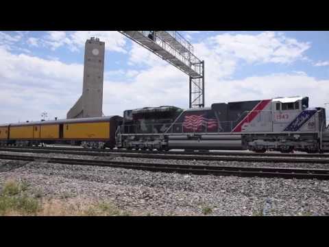 UP 844 and 1943 CFD part 2 July 2018 Day after pedestrian accident ...