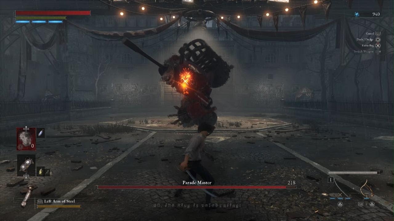 Lies of P Pinocchio Souls Demo Parade Master Boss Battle - YouTube