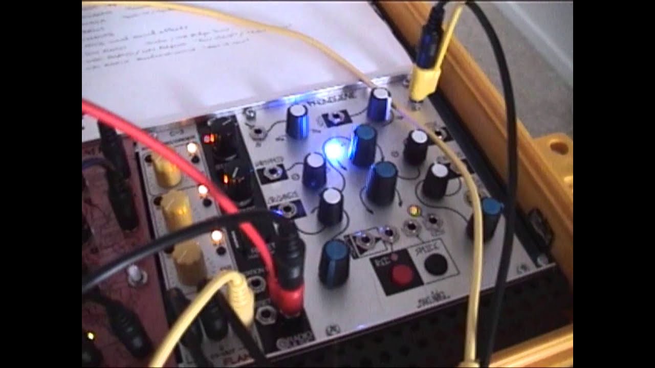 Suitcase Modular Synthesizer - YouTube