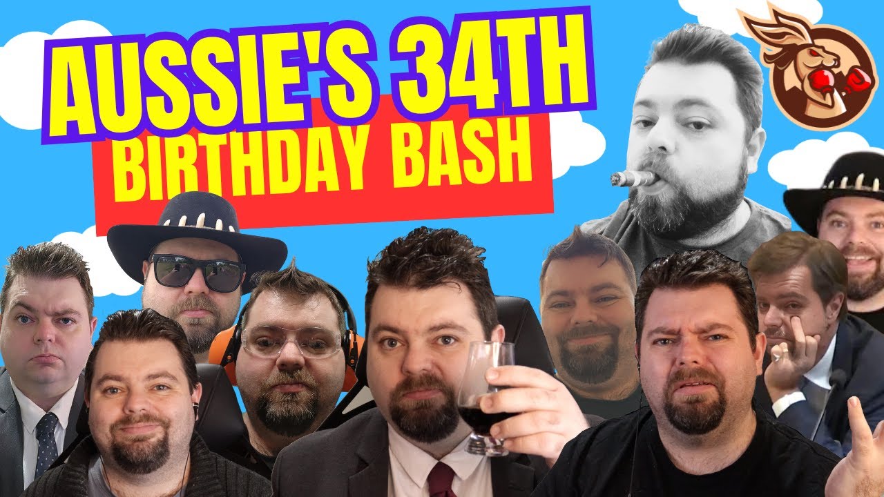 Aussie's 34th B'Day Bash! - YouTube