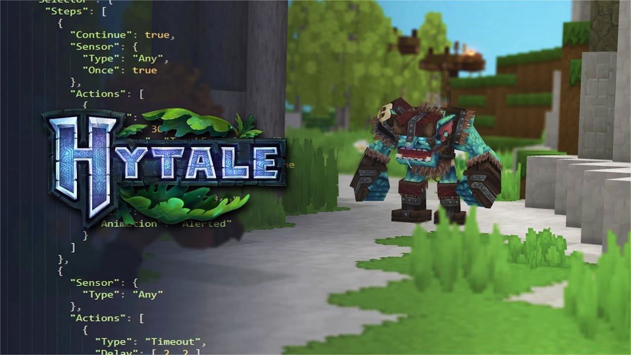 HYTALE : SCRIPT ET COMPORTEMENT NPC ! - YouTube