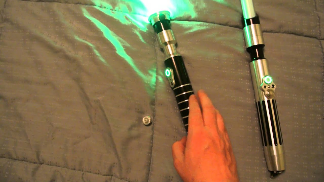 TCSS MHS custom lightsaber build - YouTube