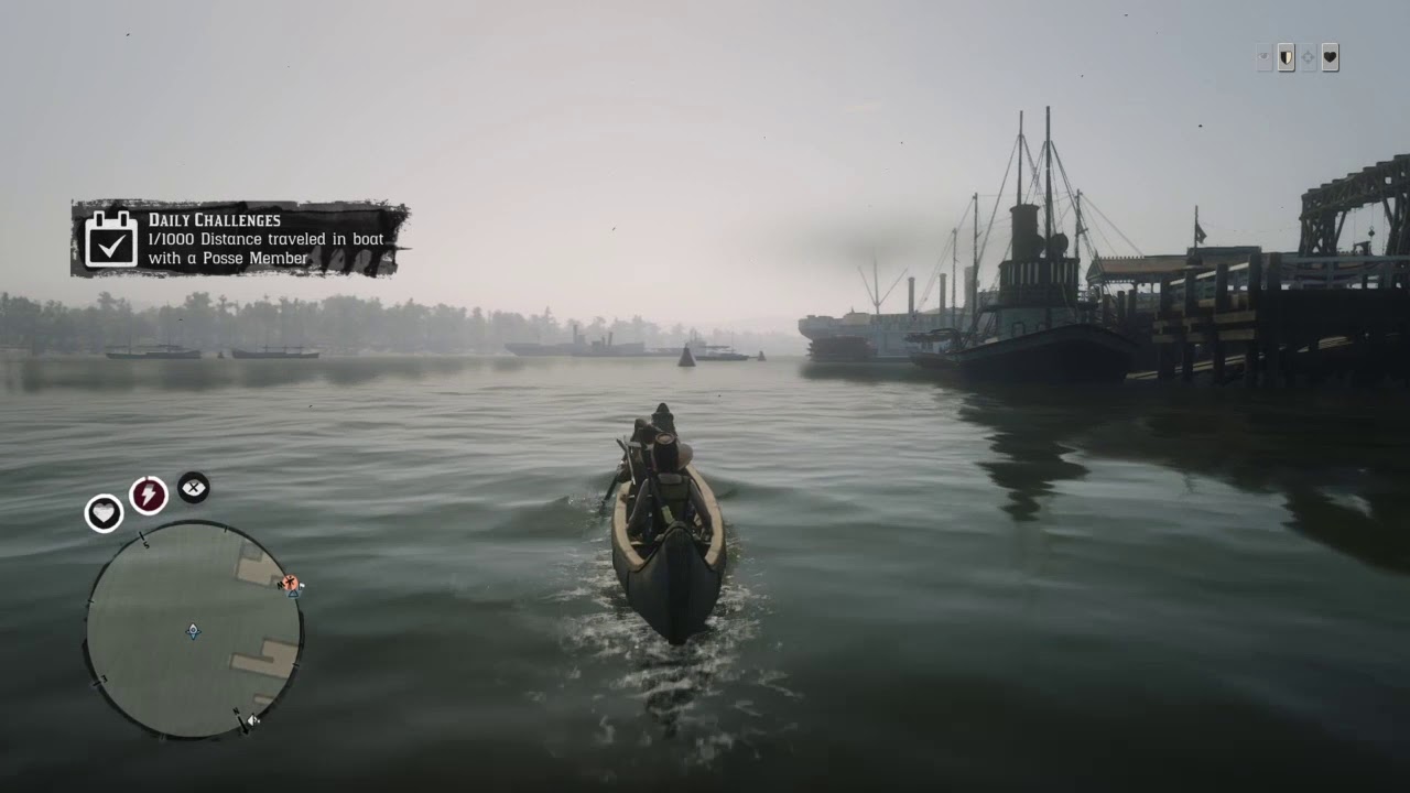 RDR2 Online - Distance traveled in boat with a Posse Member for Daily ...