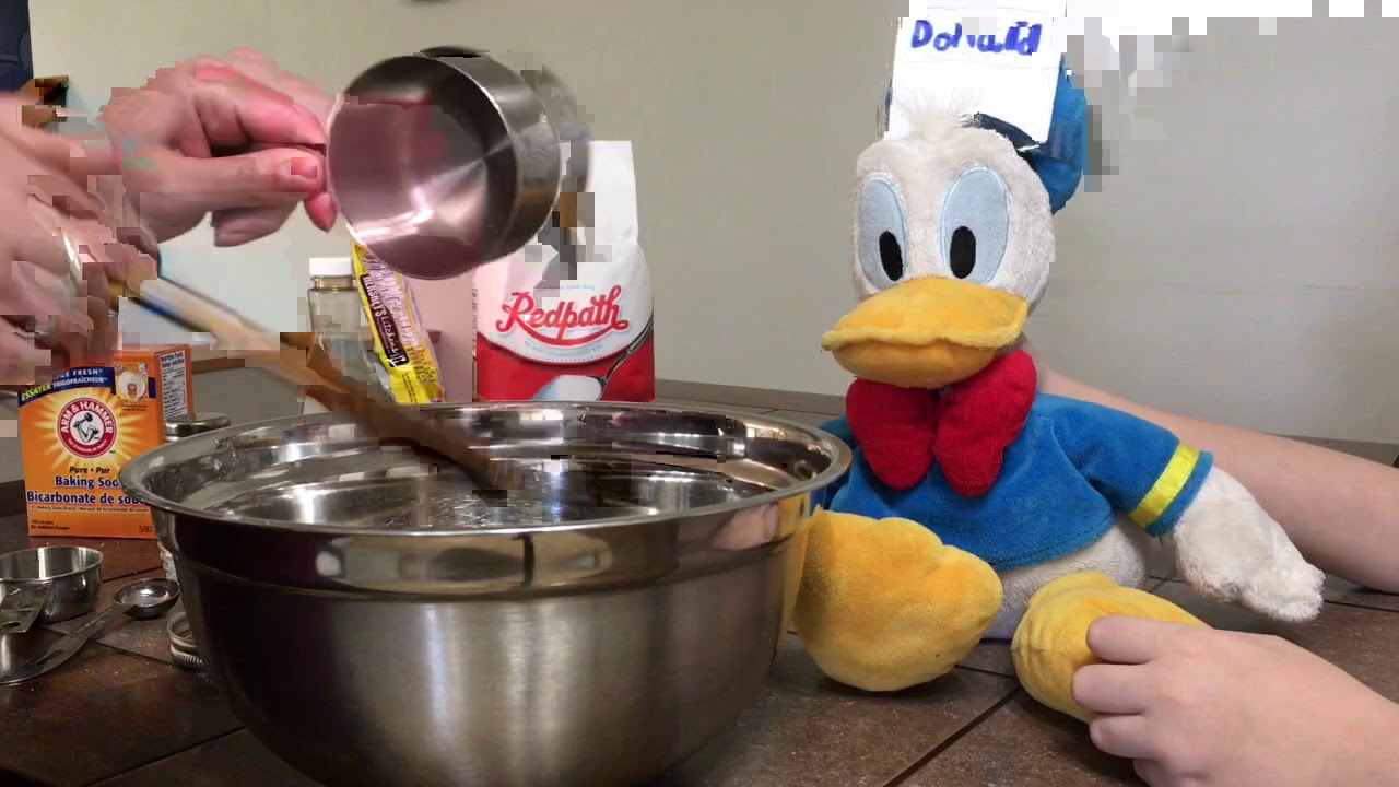 How to make cookies with Donald 🍪 - YouTube