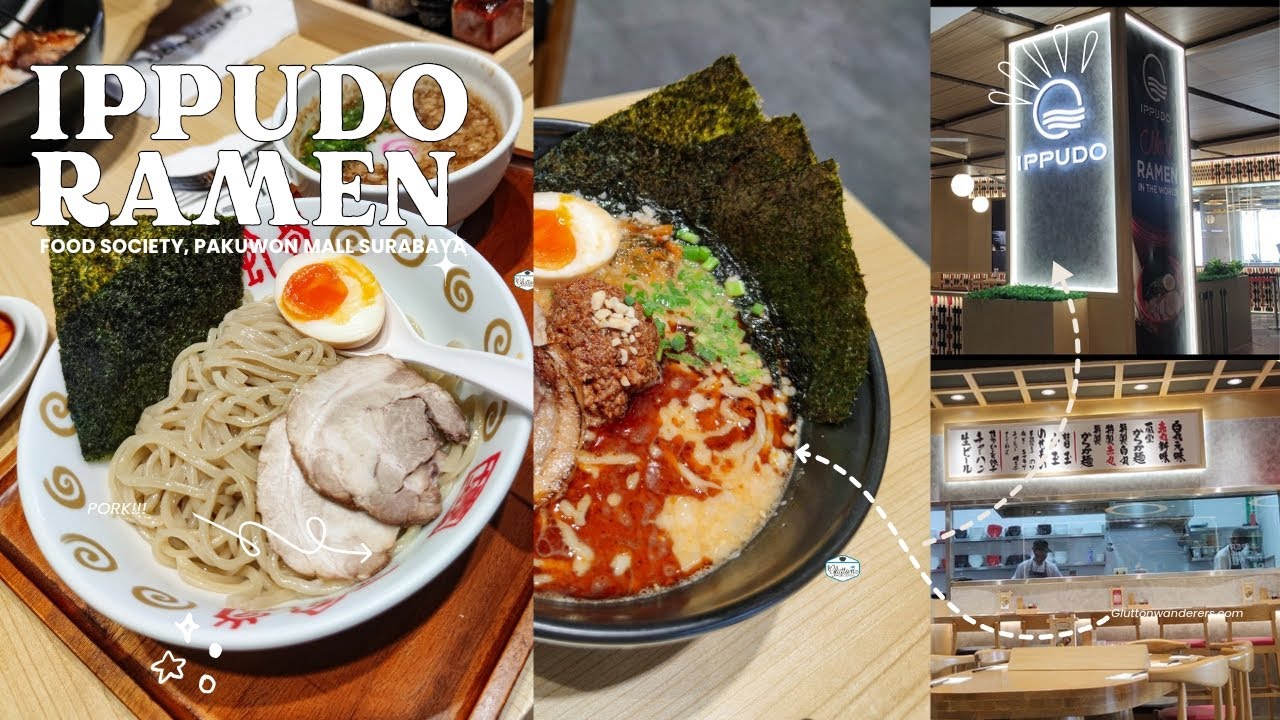 Ippudo Ramen, Food Society Pakuwon mall Surabaya - YouTube