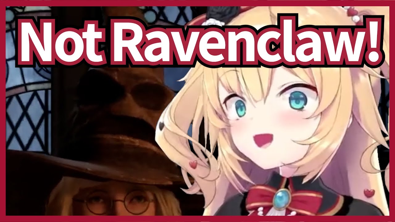 Haachama Didn't Want To Join Ravenclaw - Sorting Hat Ceremony 【Hololive ...