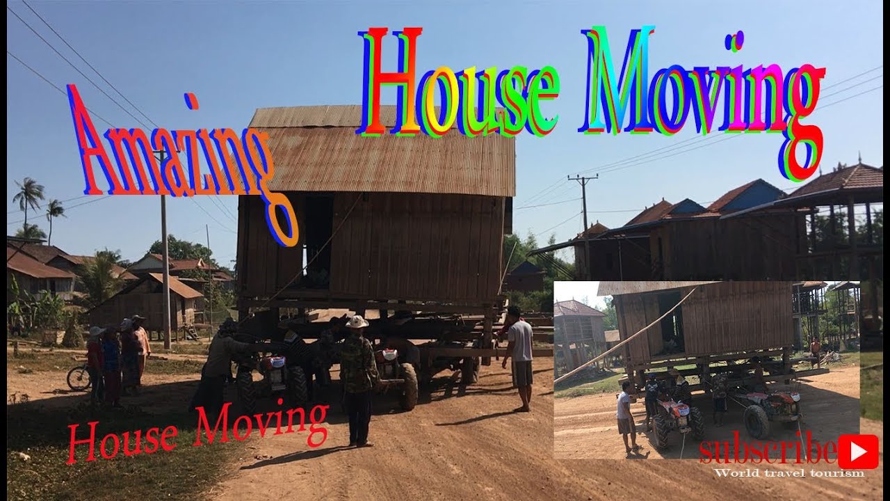 House moving amazing house - YouTube