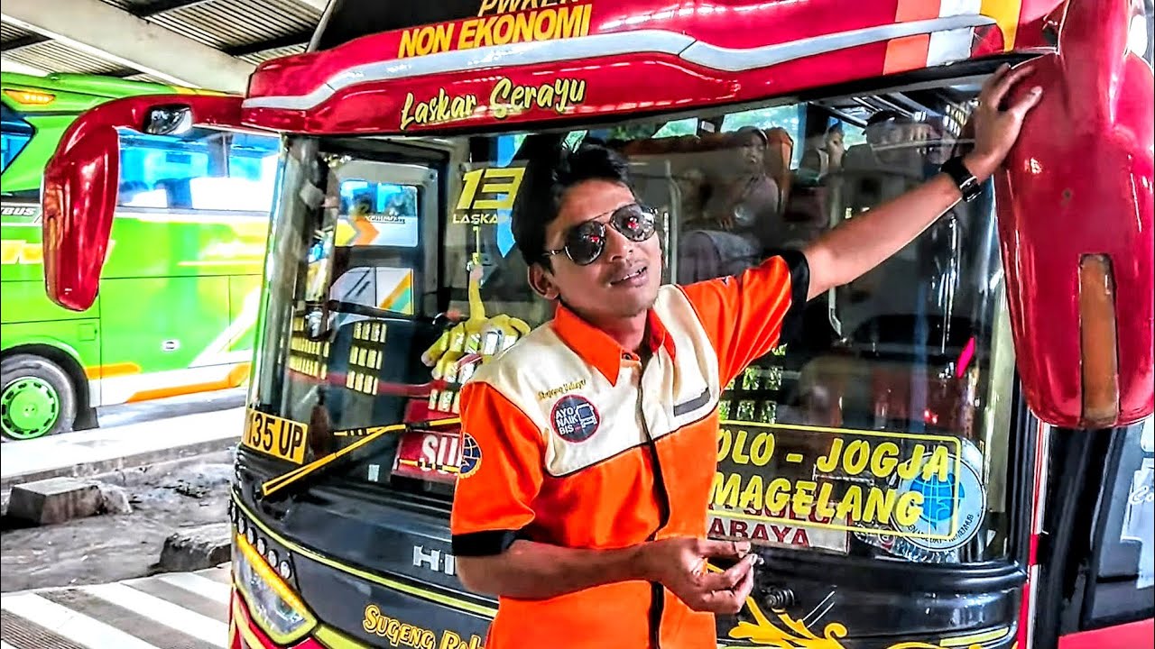 LAMA TAK BERSUA, DRIVER LILIK MAKIN MBOISSSS ! sugeng rahayu 7135 "laskar serayu" - YouTube