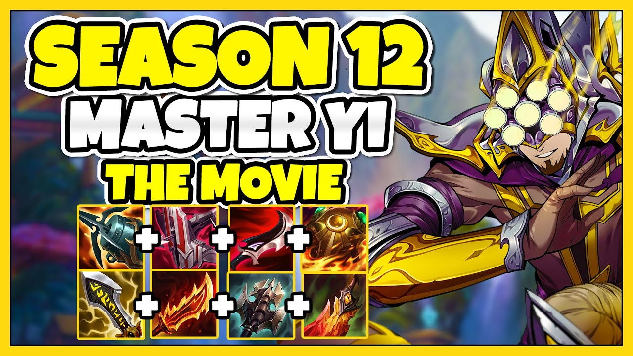 TESTING EVERY SEASON 12 MASTER YI BUILD POSSIBLE (MASTER YI: THE MOVIE ...