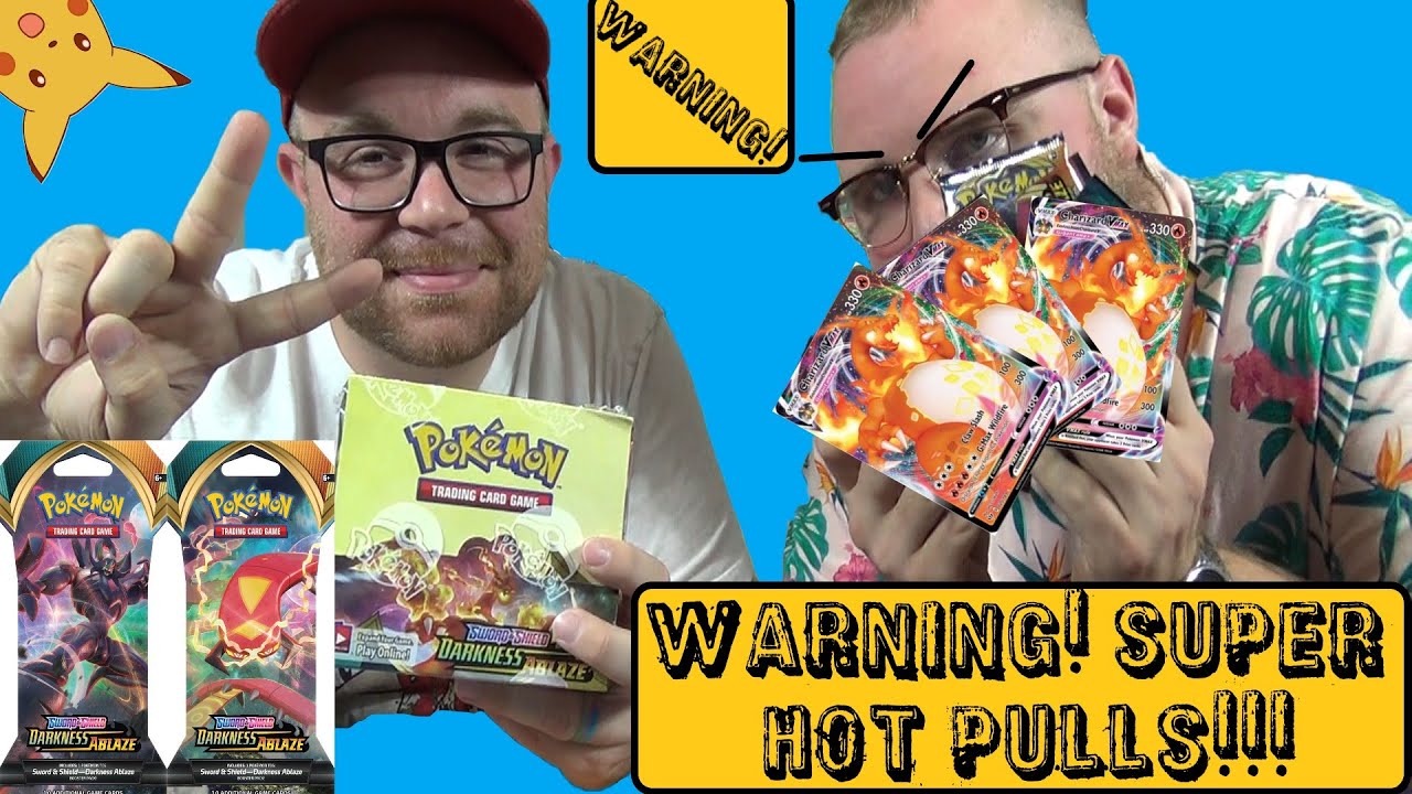 NO WAY! Pokemon Darkness Ablaze | More Charizard Vmax! (2 Booster Boxes ...